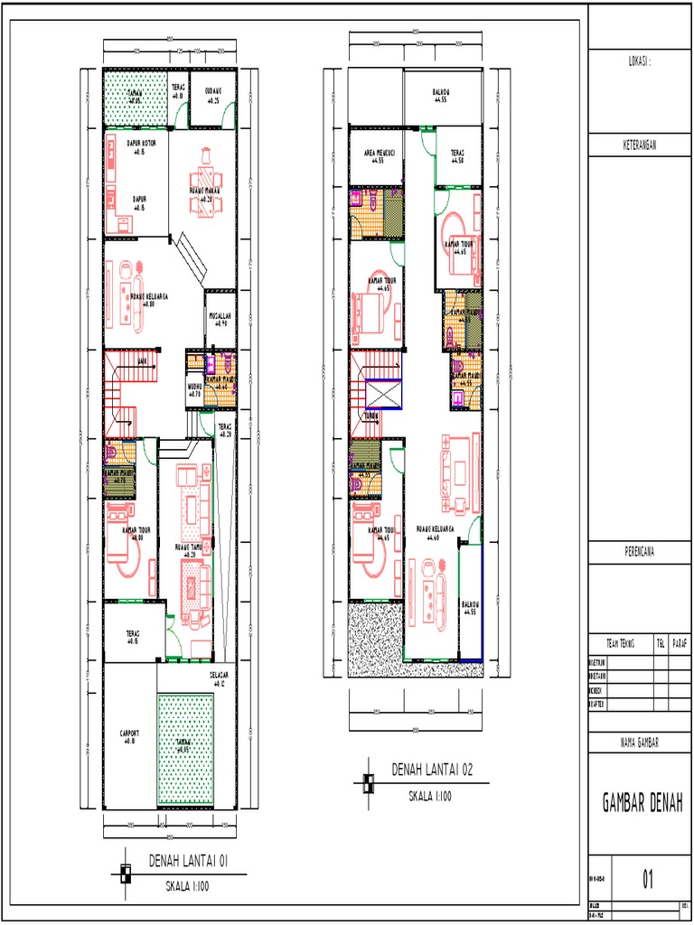 DENAH R2-Layout1 | PDF