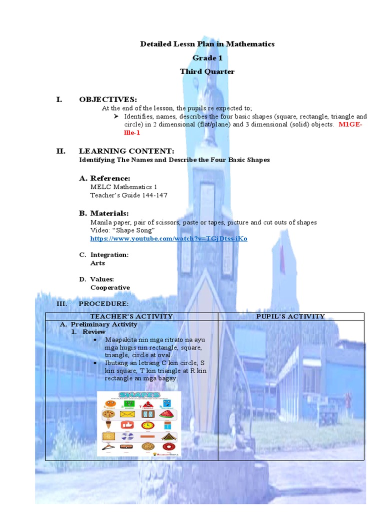 Detailed LP's in Final Demo Teaching 2023 Math | PDF
