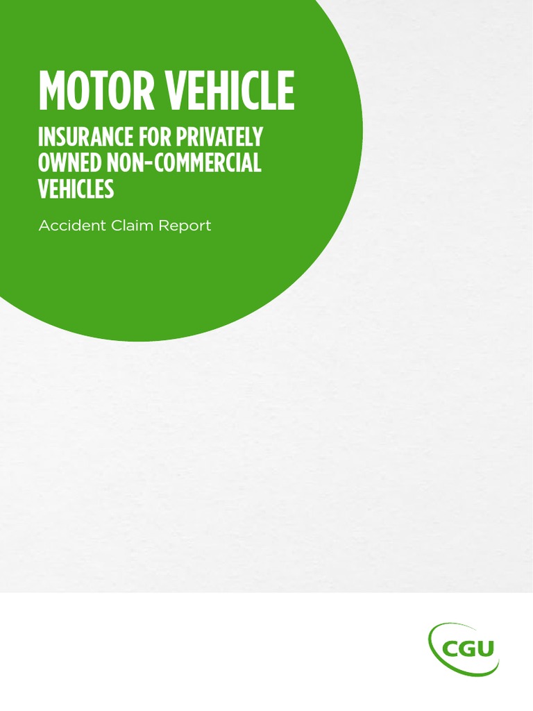 ia-2021.01.21-14.19-CGU Motor Accident Claim Form | PDF | Insurance ...