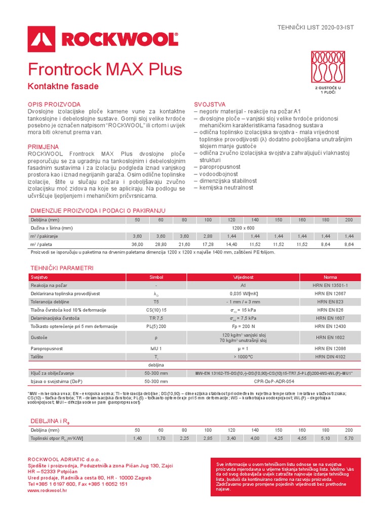 Frontrock Max Plus HRV | PDF