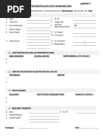 Lampiran T1 - Borang Tapisan Keutuhan SPRM | PDF