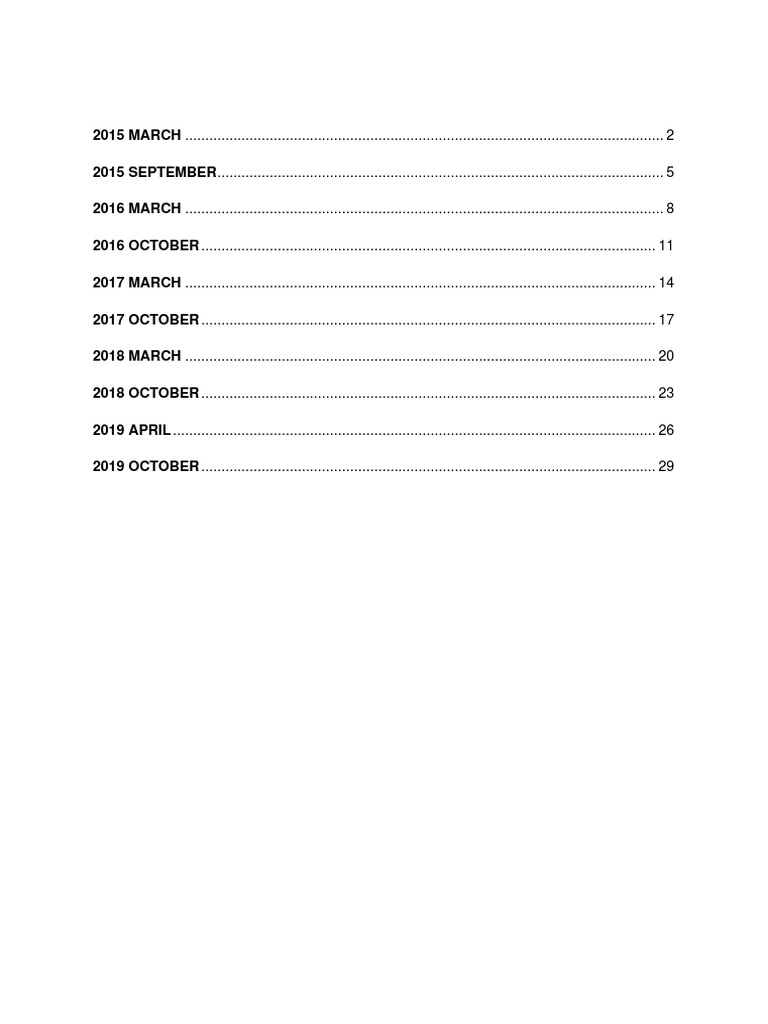 Monthly Reports from 2015 to 2019 | PDF | Finance & Money Management