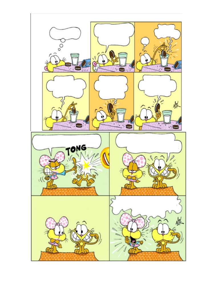 Comic para Completar Gaturro | PDF