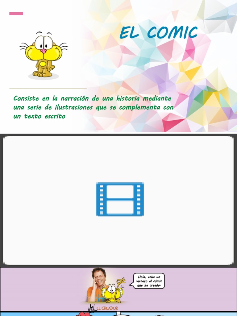 Elementos Clave del Cómic | PDF