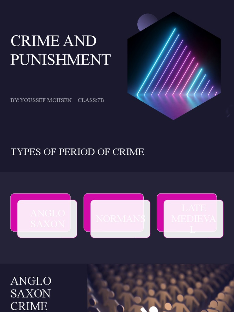 Crime and Punishment: By:Youssef Mohsen Class:7B | PDF