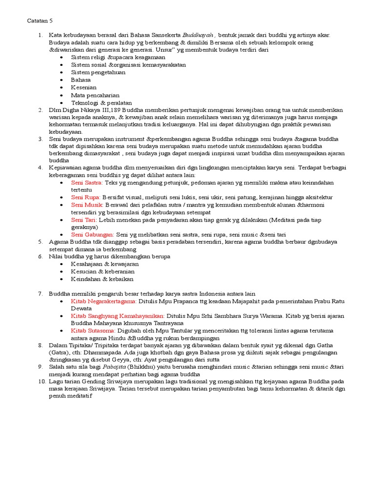 Seni Sastra Seni Rupa Seni Musik Seni Tari Seni Gabungan | PDF | Agama ...