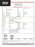UT NDT Sample Test Report Format | PDF