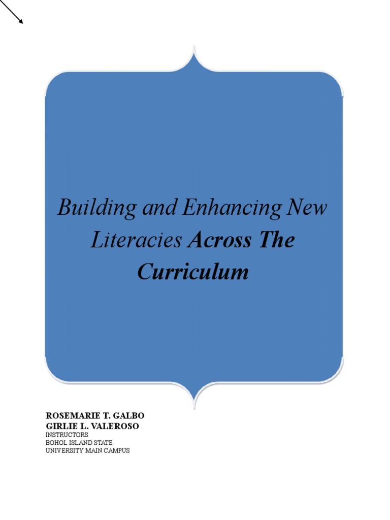 Revised Building and Enhancing New Literacies Across The Curriculum ...