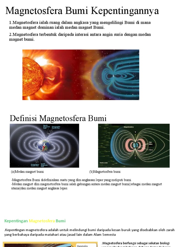 Magnetosfera Bumi Kepentingannya | PDF