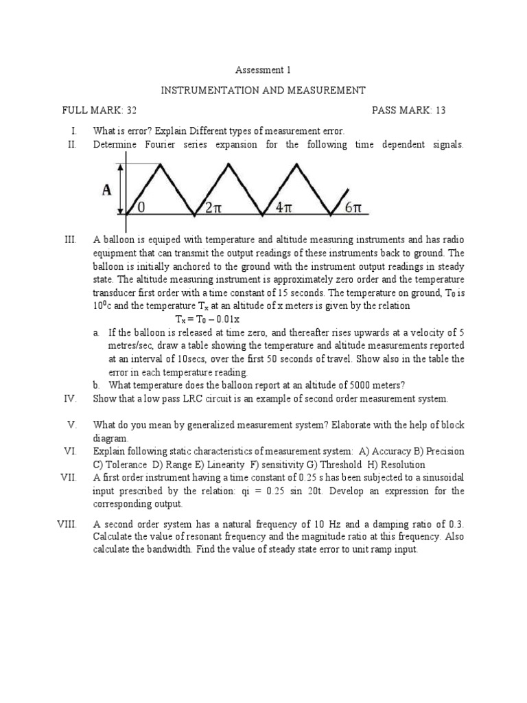 1st Assessment Question | PDF
