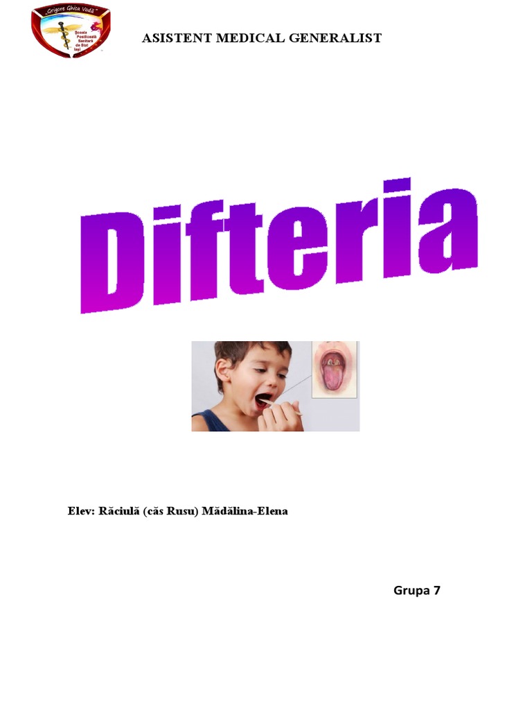 Difterie | PDF