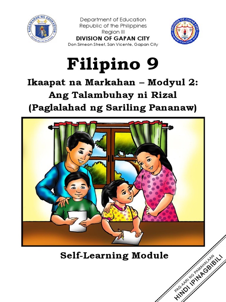 Filipino 9 SLMs 4th Quarter Module 2 | PDF