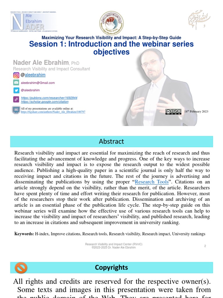 Maximizing Your Research Visibility and Impact: A Step-by-Step Guide ...