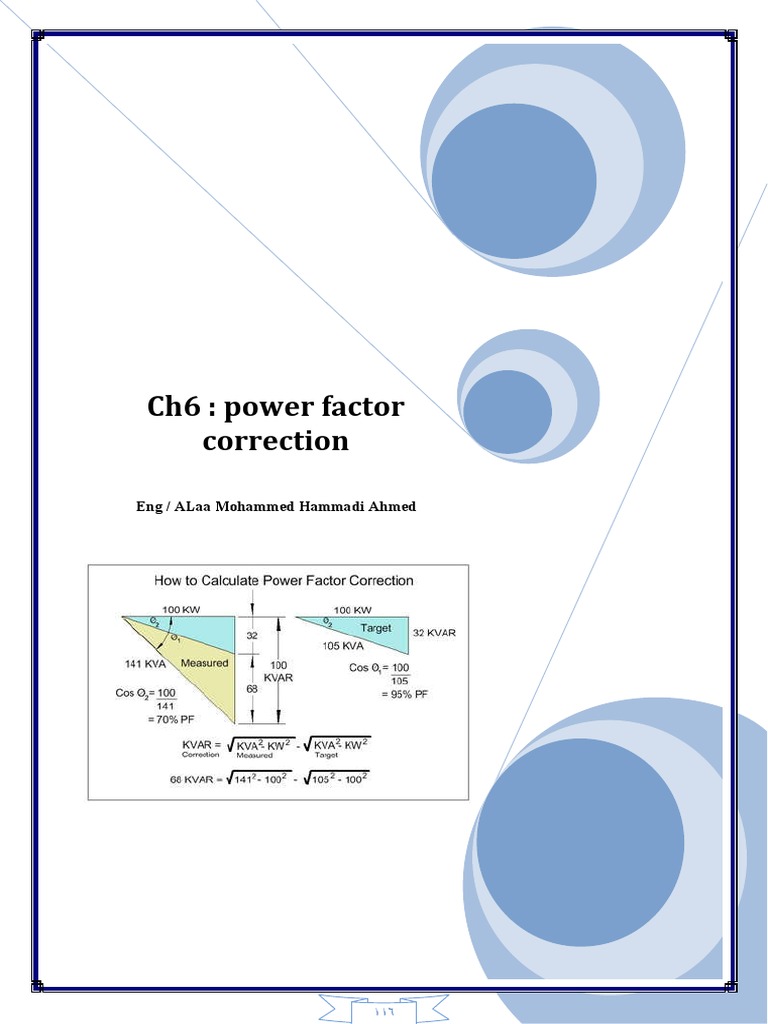 Power Factor Correction | PDF