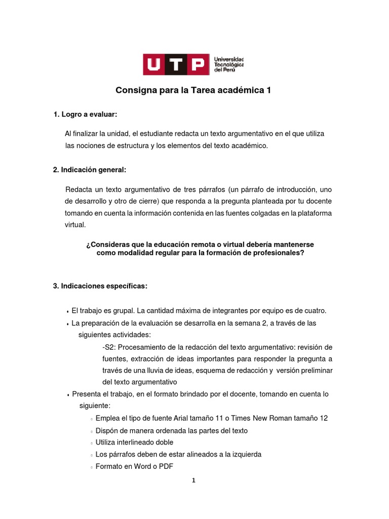 Entrega de La TA1 | PDF | Crecimiento personal y profesional