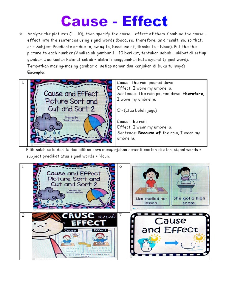 Assignment 3, Cause - Effect 2023 | PDF | Teaching Methods & Materials