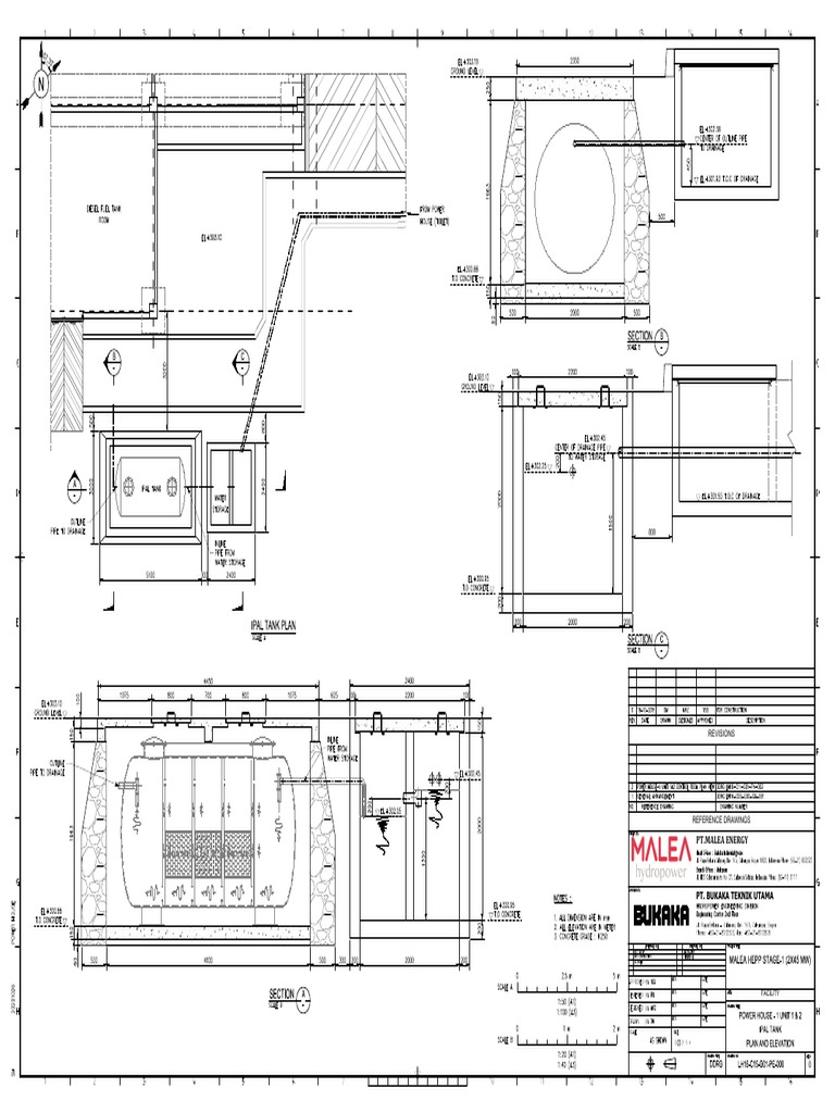 Power Plant IPAL Tank Layout | PDF