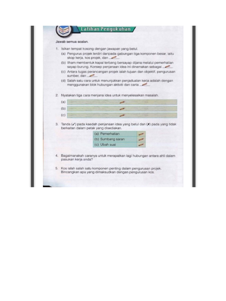 Soalan Latihan Bab 2 RBT | PDF