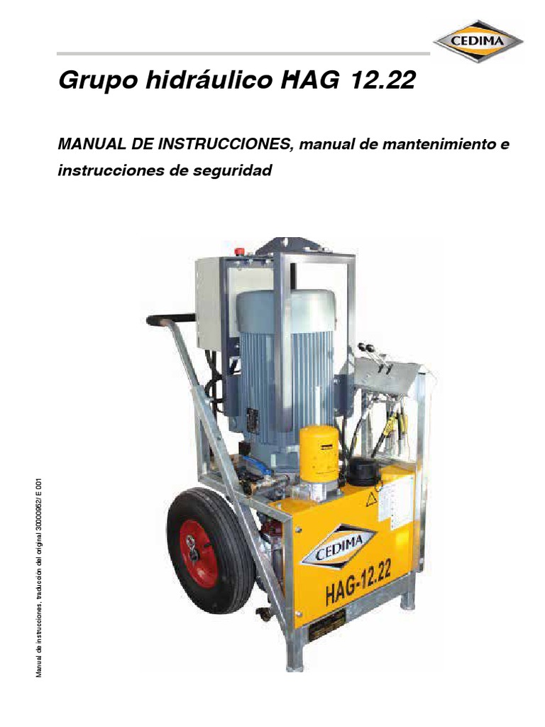 Manual Hag 12.22 | PDF | Bienes manufacturados | Ingeniería mecánica