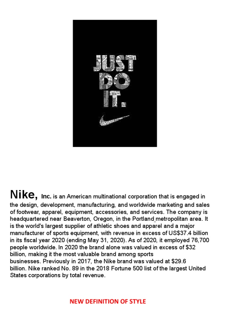 Nike Rebranding | PDF | Business