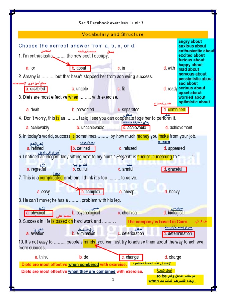 Longman 2023 Unit 7 Answered | PDF | Estella (Great Expectations) | Pip (South Park)