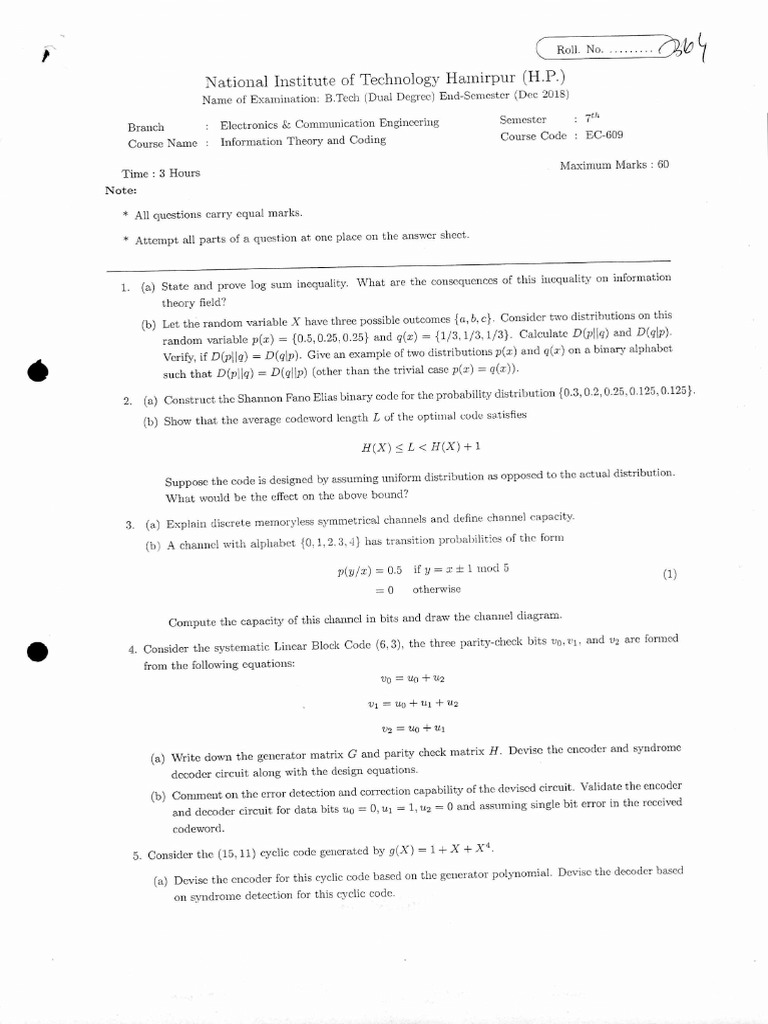 Itc 2018-1 | PDF | Applied Mathematics | Theoretical Computer Science