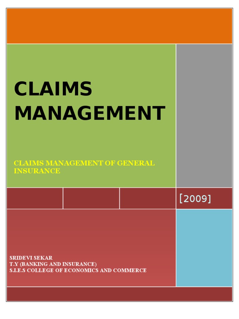 Claim Management | PDF | Insurance | Subrogation