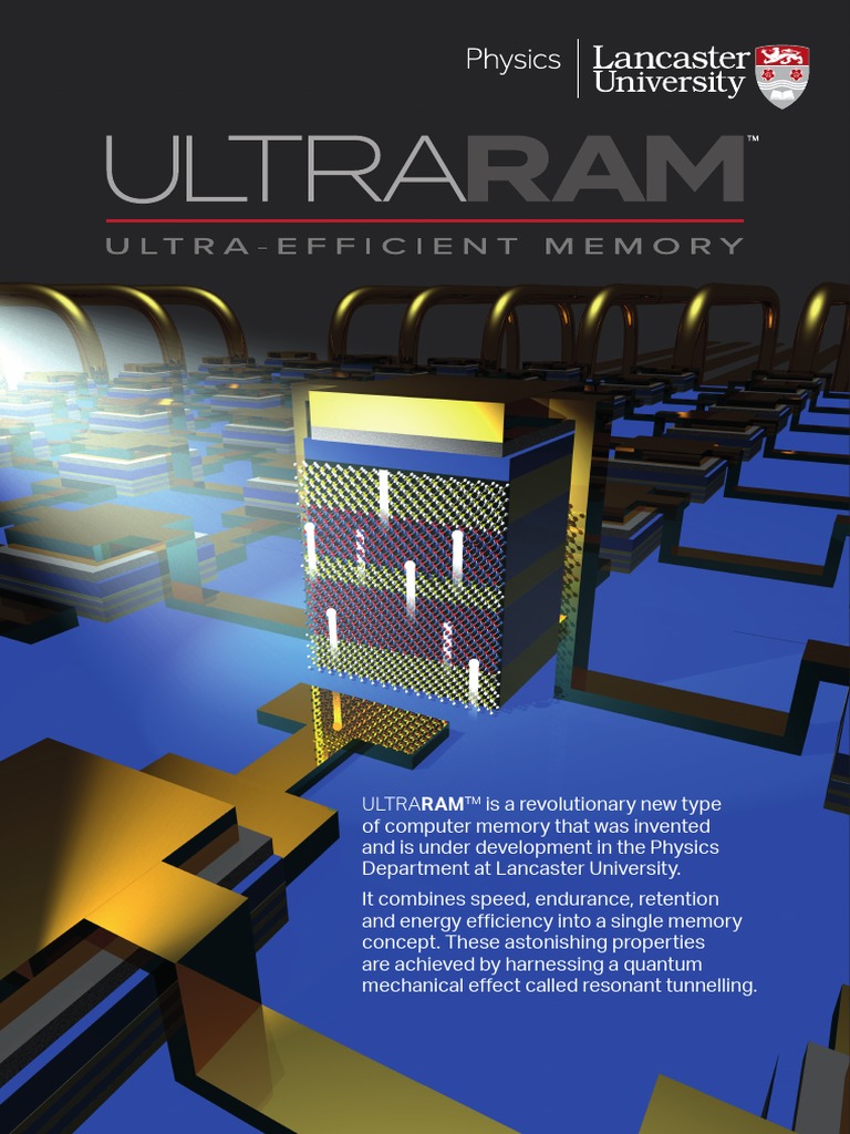 UltraRAM Brochure | PDF | Computer Memory | Flash Memory