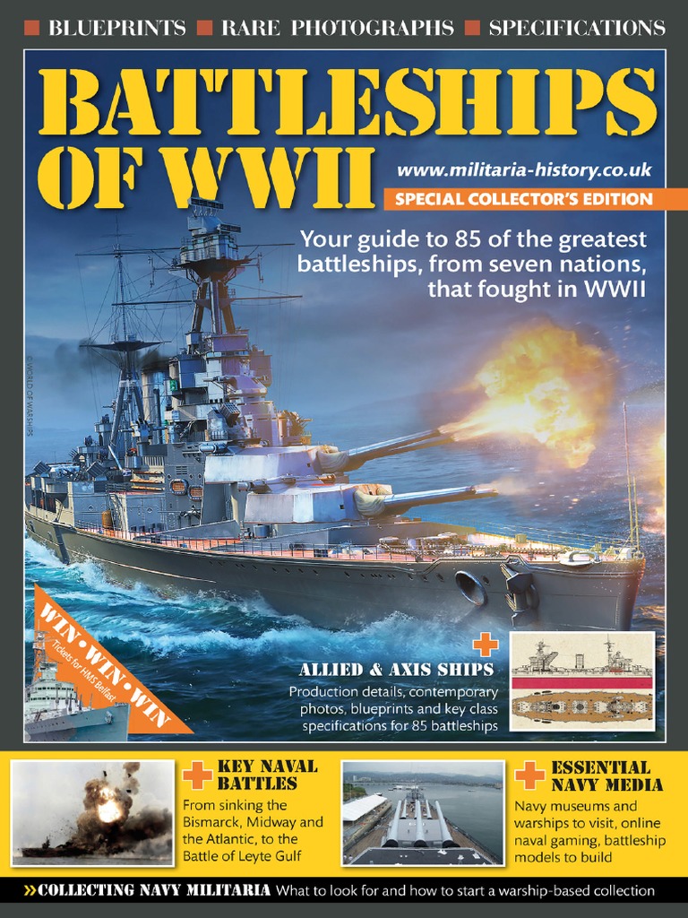Battleships of WWII - February 2023 | PDF | Kriegsmarine | Battleship