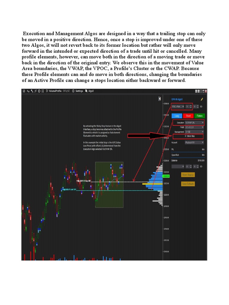 14 AlgoX N8 Using The Sticky Stop Feature | PDF
