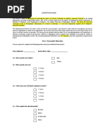 Survey Questionnaire - Job Performance | PDF | Performance Appraisal ...