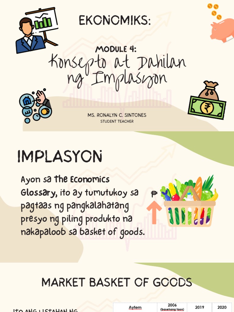 Aralin 4 Implasyon - Lecture Notes | PDF