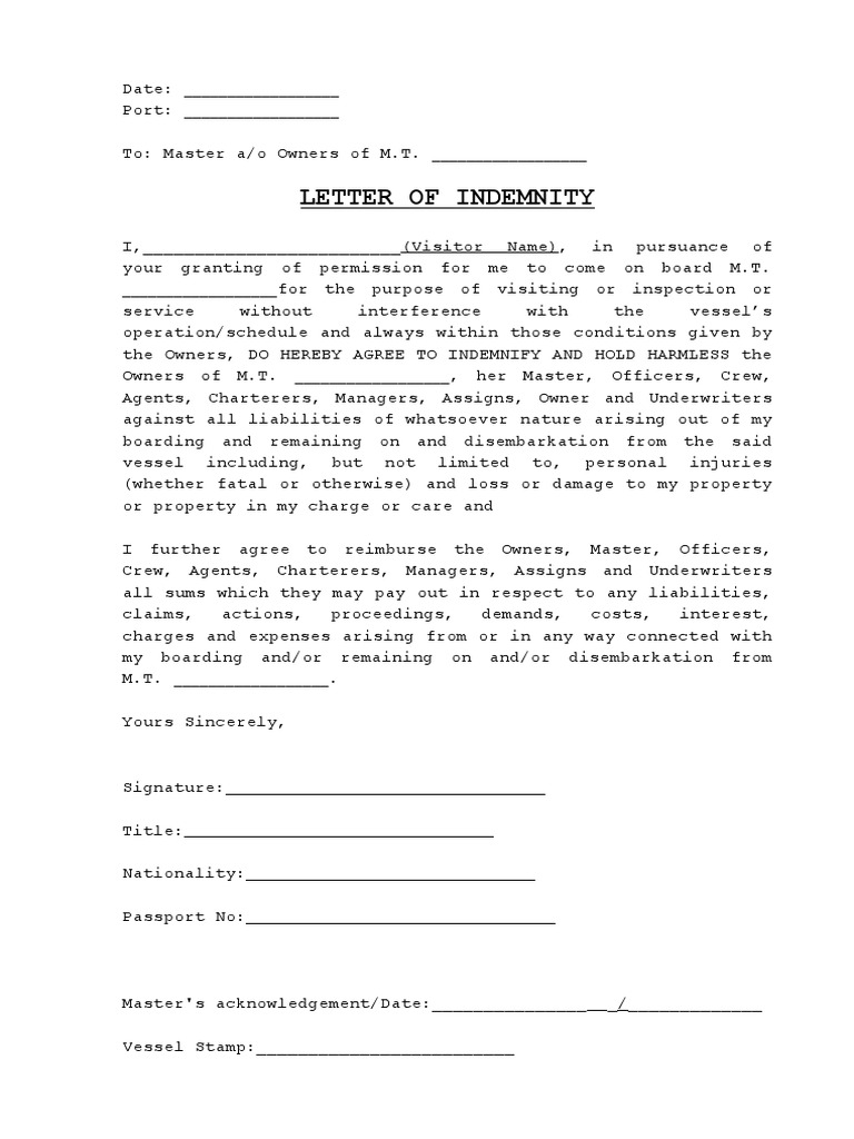 1 - 3 - LOI Form | PDF