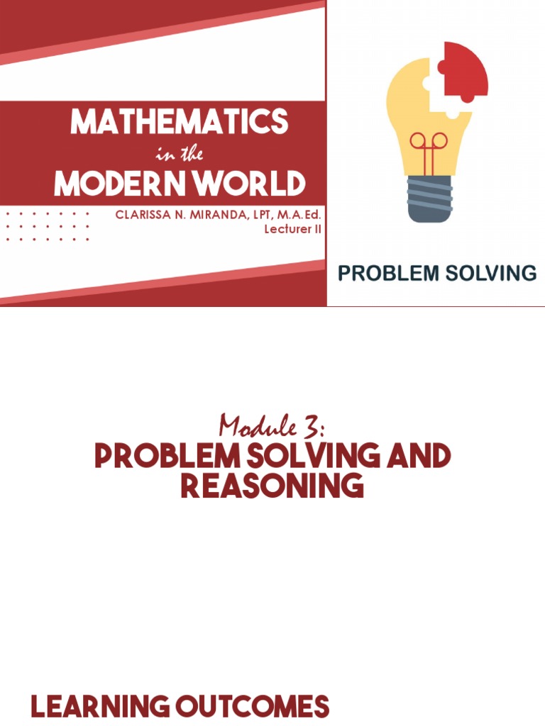 GEd 102 Module 3 - 021318 | PDF | Inductive Reasoning | Reason GEd 102 Module 3 - 021318 | PDF | Inductive Reasoning | Reason