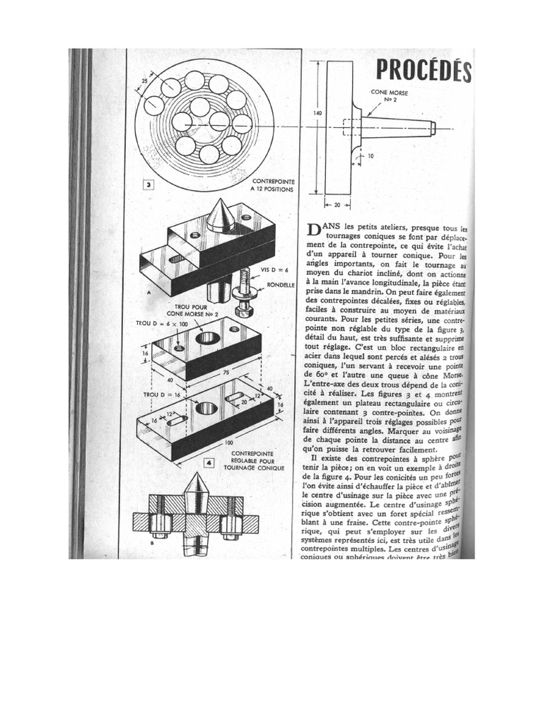 Tournage Conique | PDF
