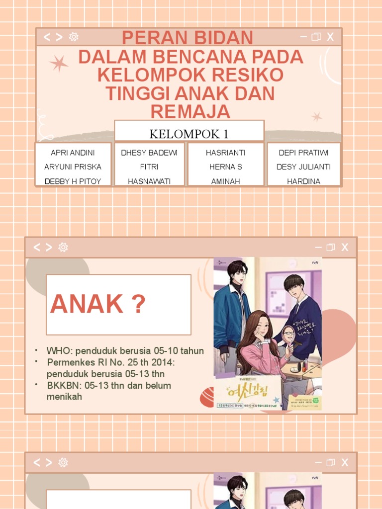 Peran Bidan Pada Remaja Dan Anak | PDF