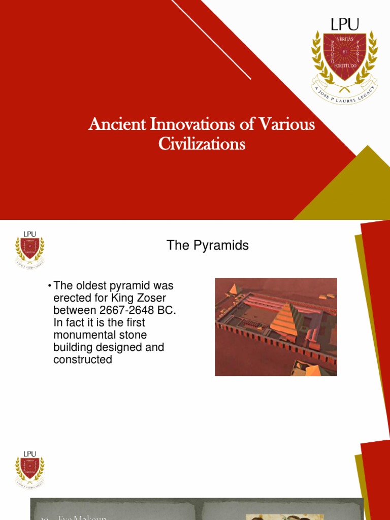 Ancient Innovations of Various Civilizations | Descargar gratis PDF ...