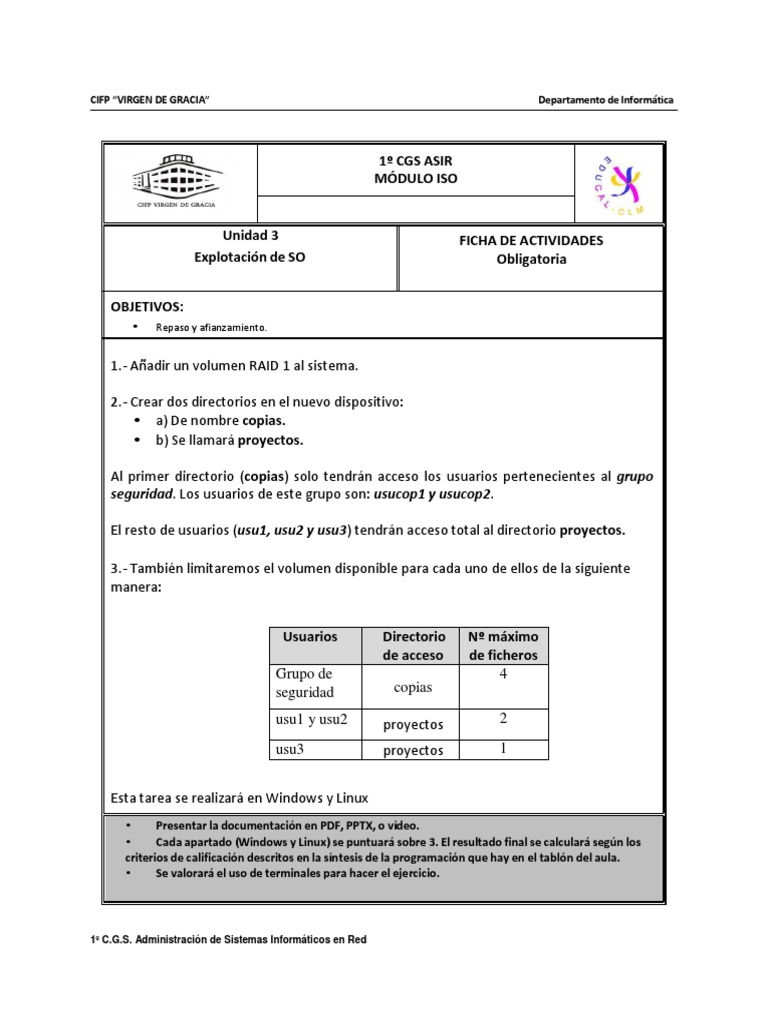 UT3 - Act5. RepasoUnidad | PDF