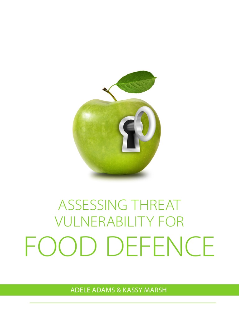 Assessing Threat Vulnerability For Food Defence | PDF | Vulnerability (Computing) | Risk