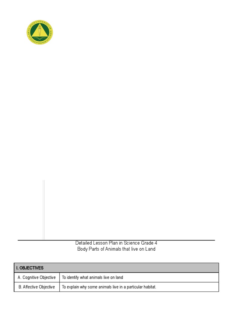 DLP in Science | PDF | Lesson Plan | Claw