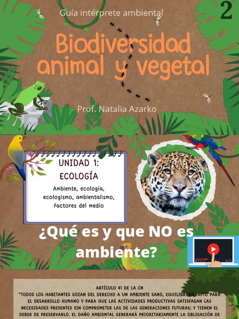 Guía Intérprete Ambiental | PDF | Salud y bienestar