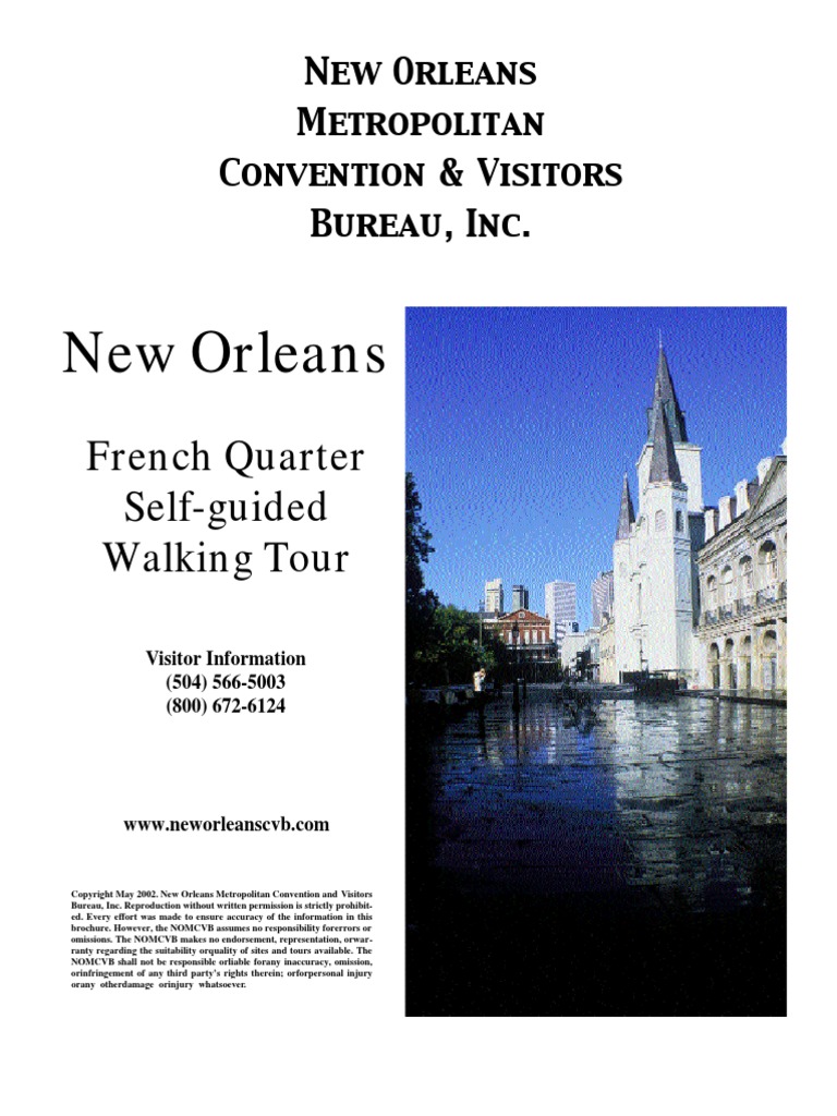 (travel-USA) New Orleans - French Quarter Self-Guided Walking Tour | PDF