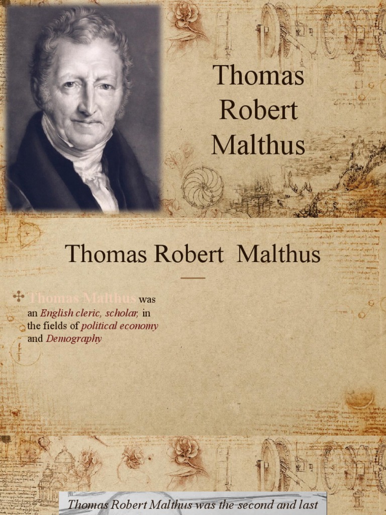 Thomas Robert Malthus | PDF | History
