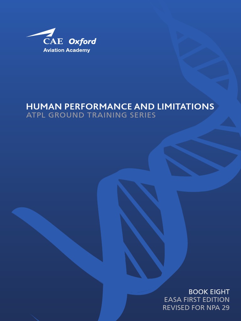 Human Performance and Limitations: Atpl Ground Training Series | PDF ...