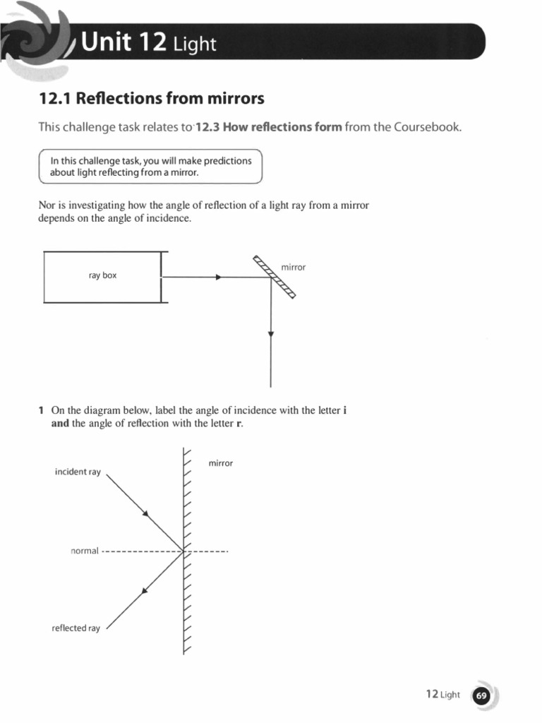 Light and Magnetism Challenge Questions | PDF