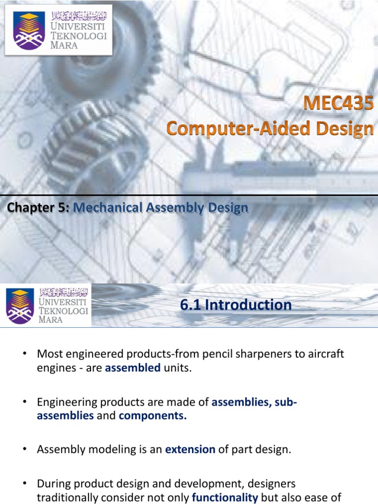 Mechanical Assembly Design | Download Free PDF | Computer Aided Design ...