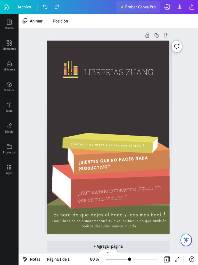 Stack of Books Flyer - Flyer (A4) | PDF