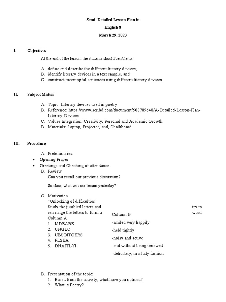 Literary Devices | PDF | Poetry | Linguistics