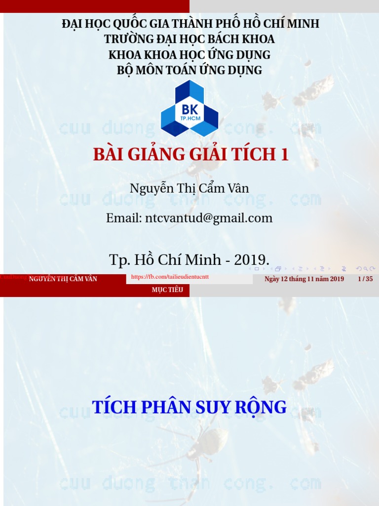 Lesson - w10 Tích Phân Suy R NG | PDF Lesson - w10 Tích Phân Suy R NG | PDF