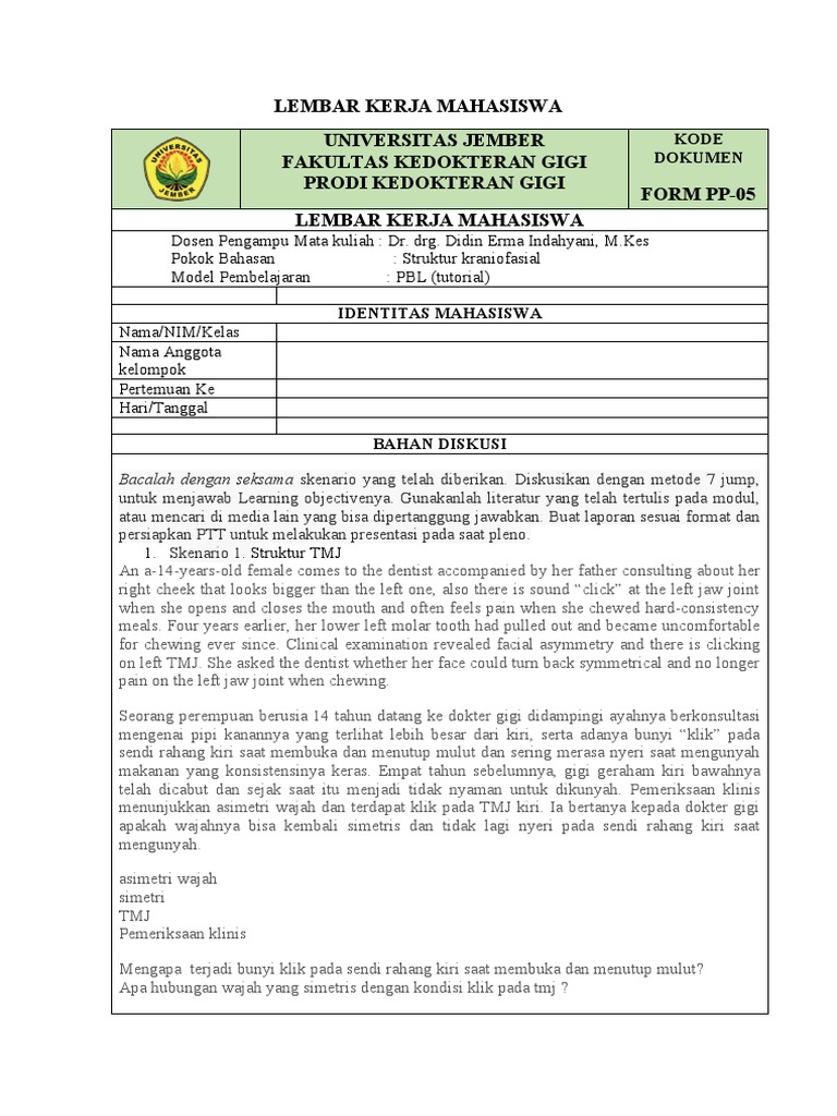 LKM Tutorial 1a MHS STRUKTUR 2023 | PDF